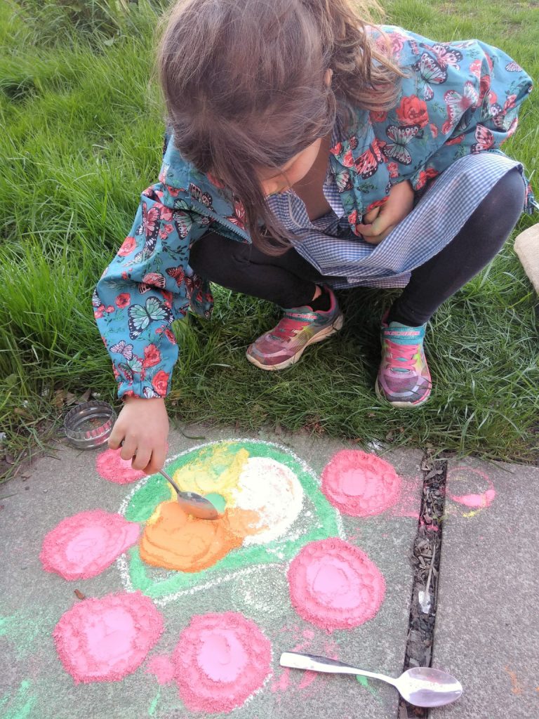 World religions outdoors: Diwali - Outdoor Classroom Day UK & Ireland