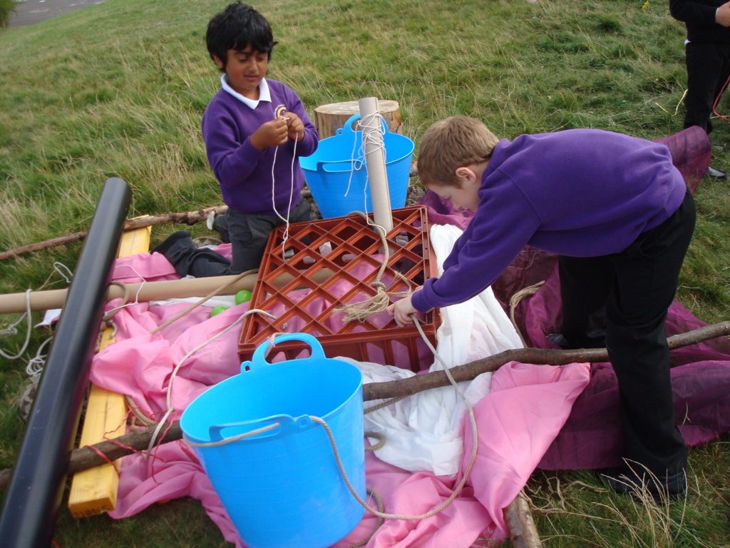 Mathematics: outdoor symmetry - Outdoor Classroom Day UK & Ireland